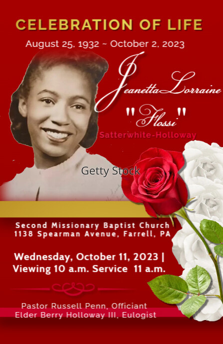 Funeral Program, Celebration of Life | PosterMyWall