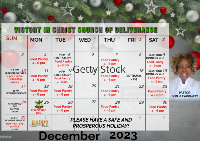 Printable calendar template 2023 december | PosterMyWall