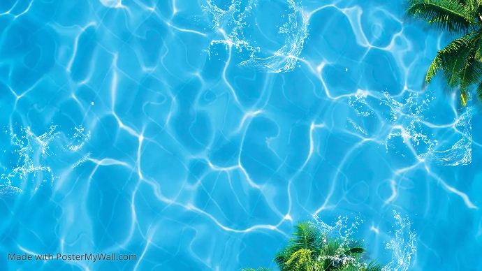 Pool Party Display | PosterMyWall