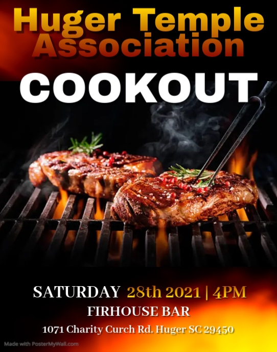 Copy of Grill Cookout Flyer Template | PosterMyWall