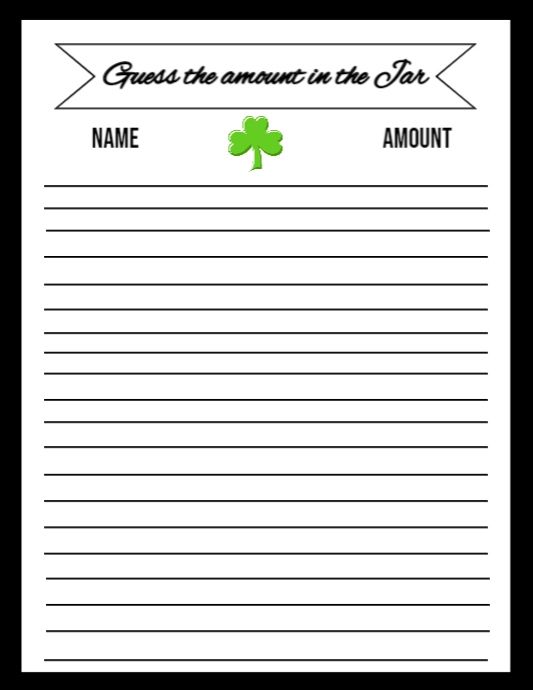 Sign Up Sheet Template | PosterMyWall