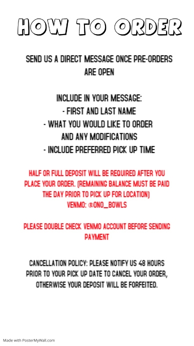 Copy of HOW TO ORDER | PosterMyWall