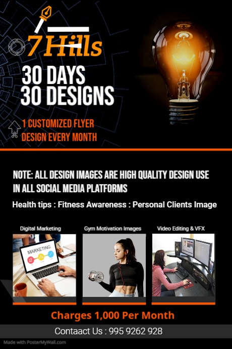 Copy of Web Design Company Flyer | PosterMyWall