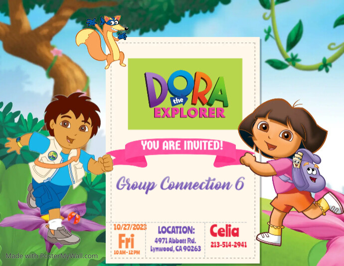 Dora The Explorer | PosterMyWall