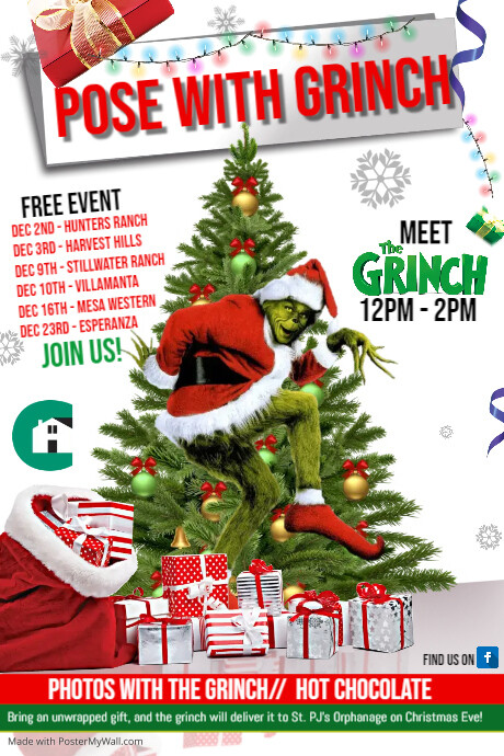 GRINCH FLYER 2023 | PosterMyWall