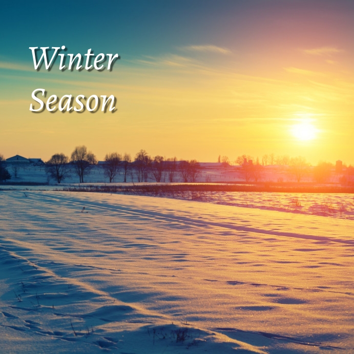 08 Winter Season Template | PosterMyWall