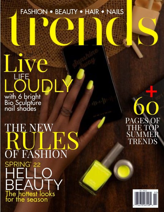 080422 Trends magazine cover template เทมเพลต | PosterMyWall
