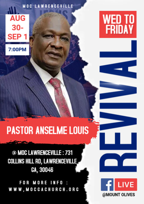 revival service | PosterMyWall