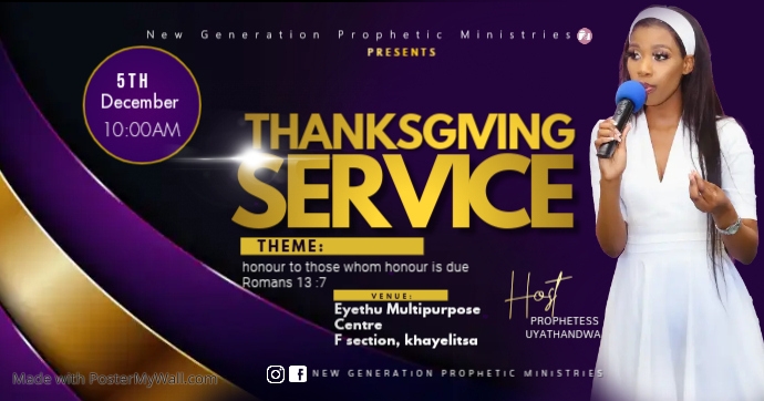 Copy of Copy of Dominion hour flyer | PosterMyWall