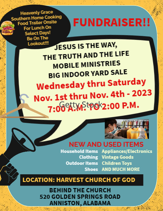 JITWL FOOD MINISTRIES FUNDRAISER | PosterMyWall