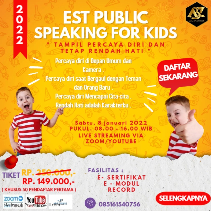 Copy of PS KIDS Januari New | PosterMyWall