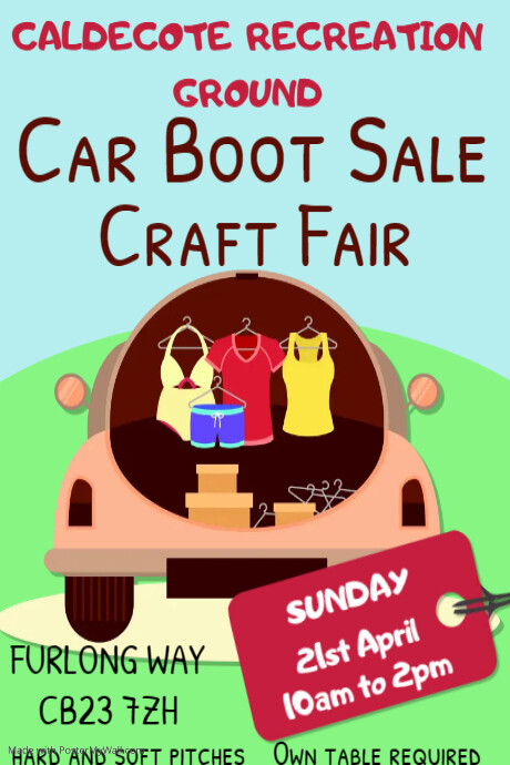 Car Boot Sale Flyer Template | PosterMyWall