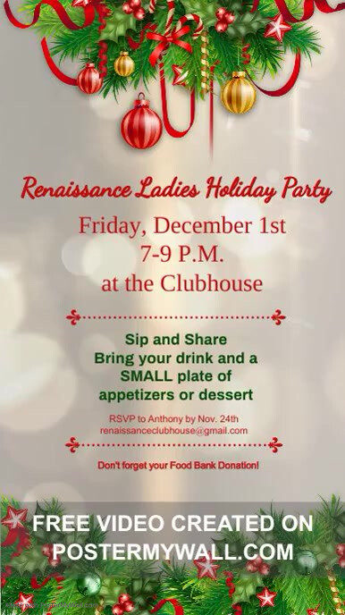 Holiday party 2023 | PosterMyWall