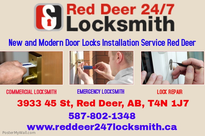 Copy of New and Modern Door Locks Installation Service Red Deer ...
