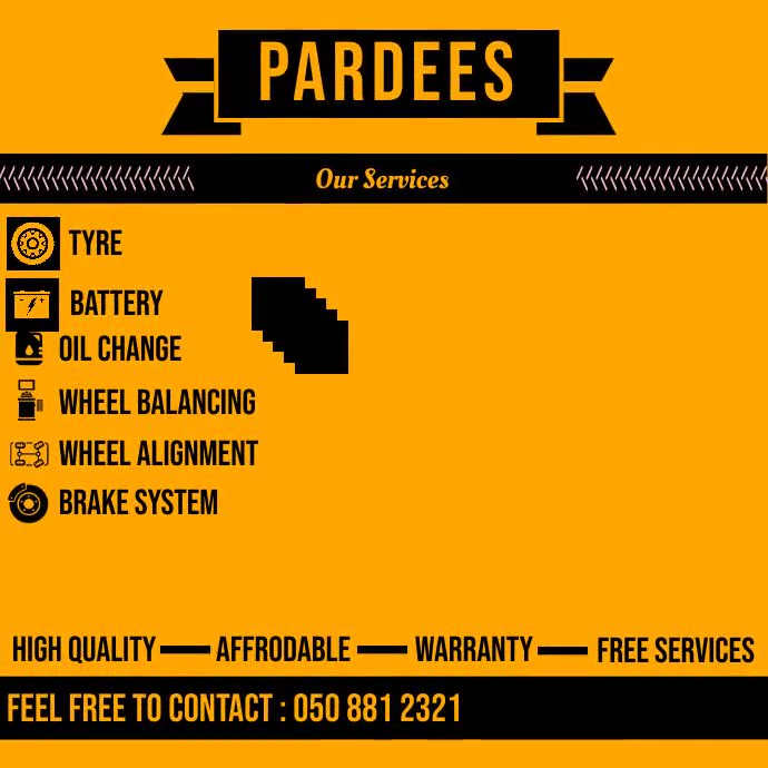 Copy of Copy of Car Garage Service Template | PosterMyWall