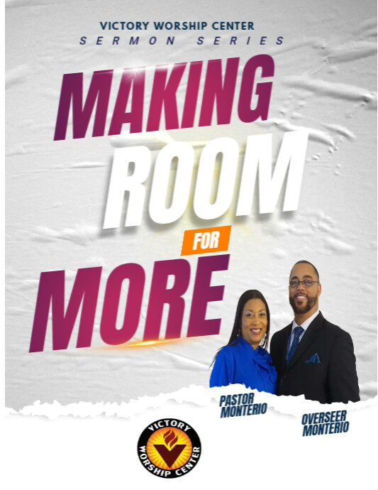 MAKING ROOM for MORE | PosterMyWall