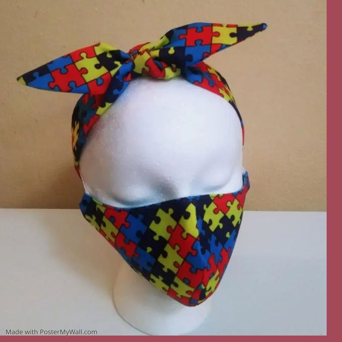 Copia de Face Mask for Children Covid-19 33 | PosterMyWall