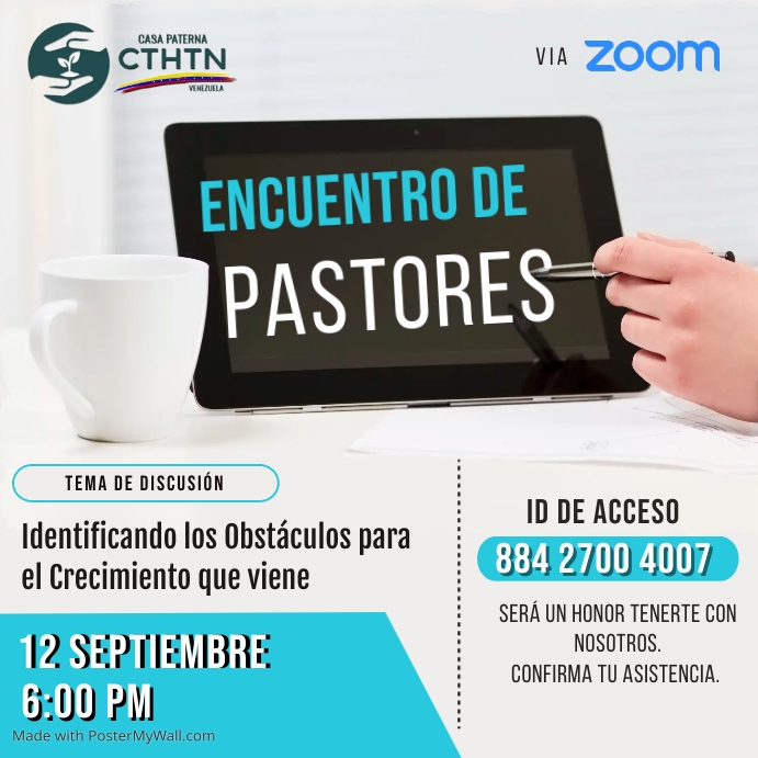 Copy of Copia de Zoom Business Meeting Instagram Image | PosterMyWall