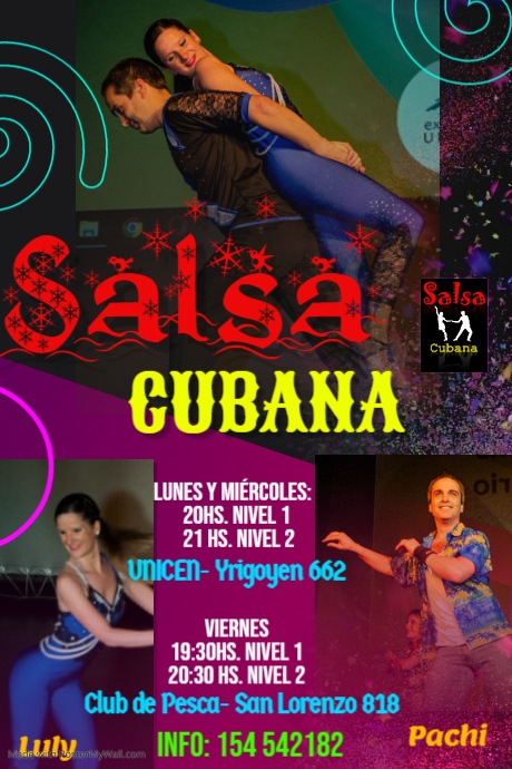 Copy of Salsa Dance Night Poster | PosterMyWall