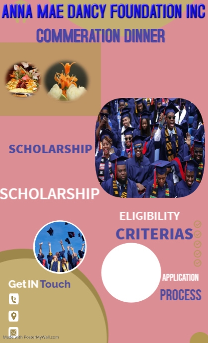 SCHOLARSHIP PROGRAM FLYER | PosterMyWall