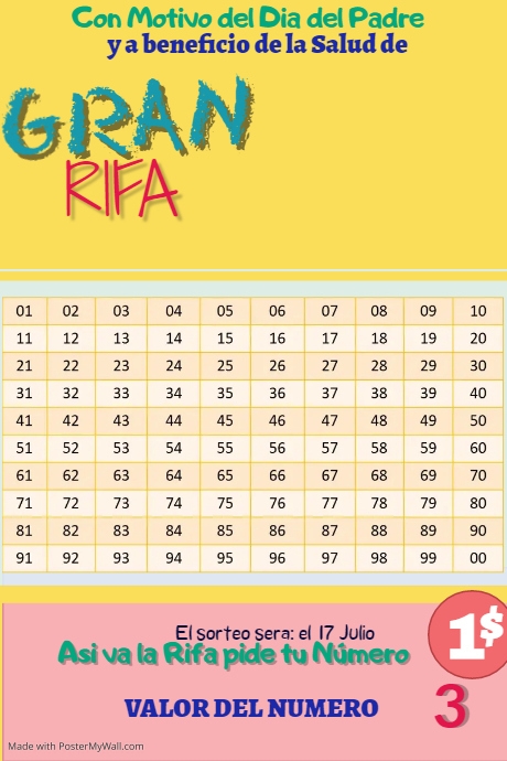 Copy of rifa yami | PosterMyWall