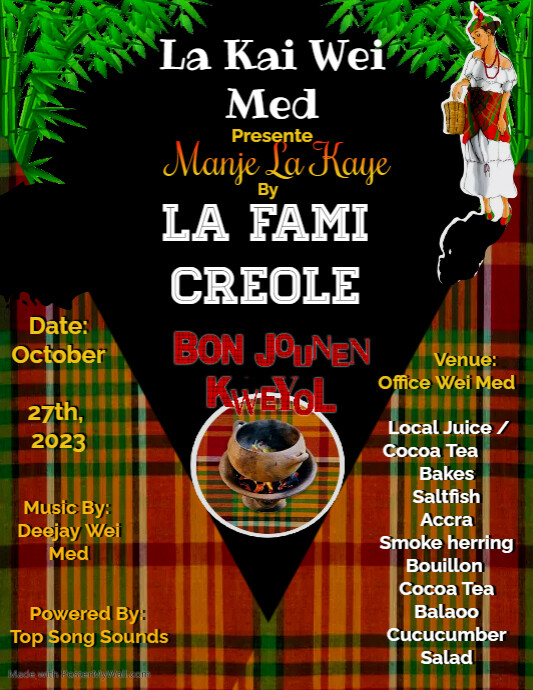 Creole Day Flyer | PosterMyWall