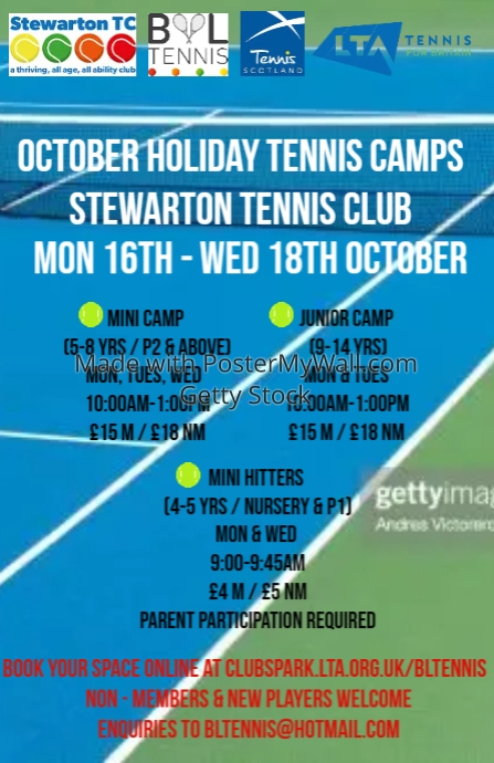 October Camp STSC | PosterMyWall