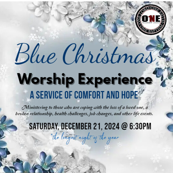 Blue Christmas | PosterMyWall