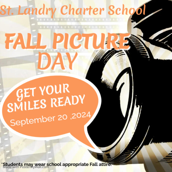 School Picture Day Reminder | PosterMyWall