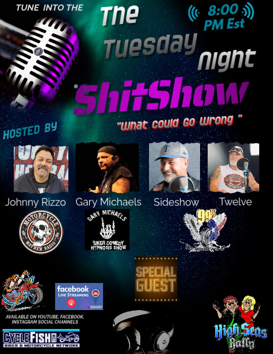 Radio Talk Show Flyer | PosterMyWall