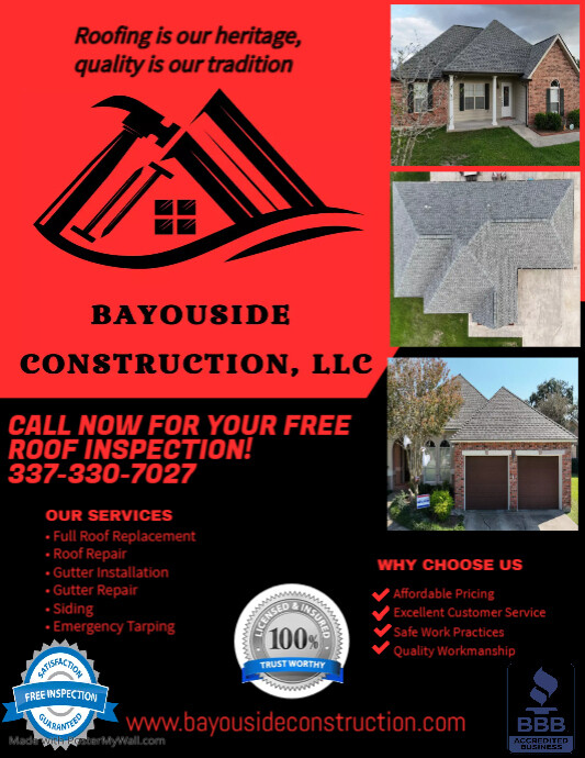 Professional Flooring Contractor Flyer Poster | PosterMyWall