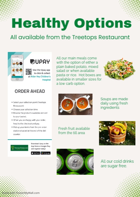 Food Menu A6 | PosterMyWall