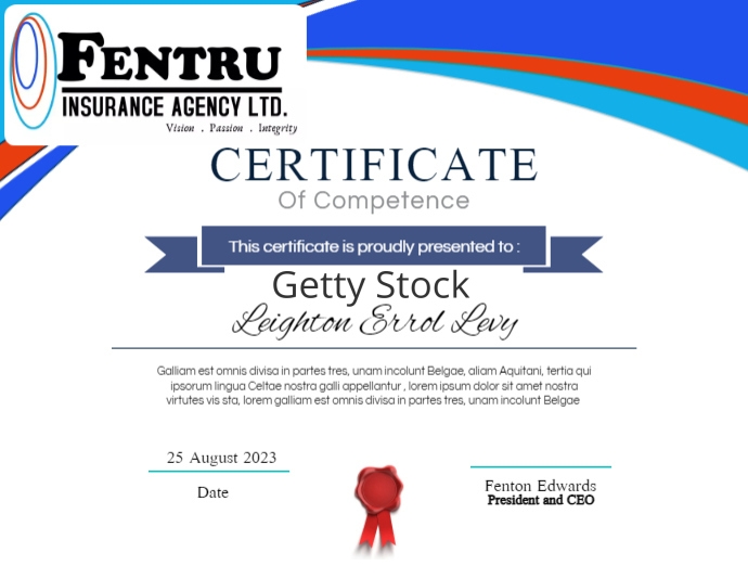 modern minimal certificate of accomplishment | PosterMyWall