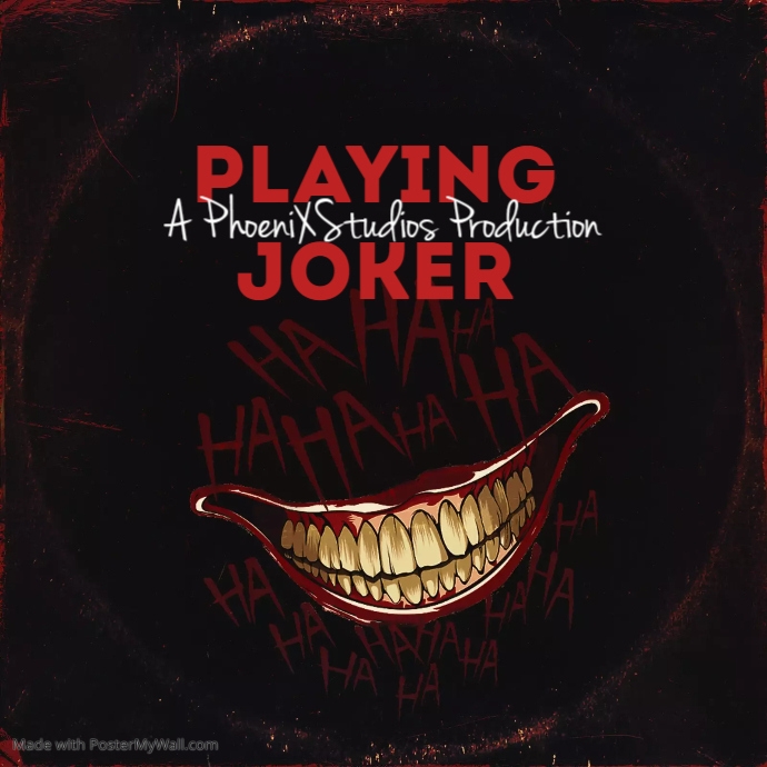 JOKER Album Cover music art trap mixtape rap | PosterMyWall