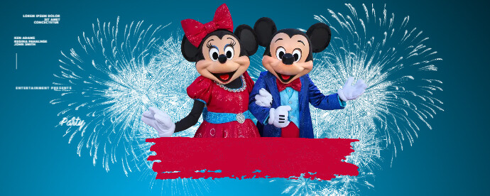 Disney Birthday party theme park flyer design | PosterMyWall