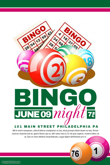 Bingo | PosterMyWall
