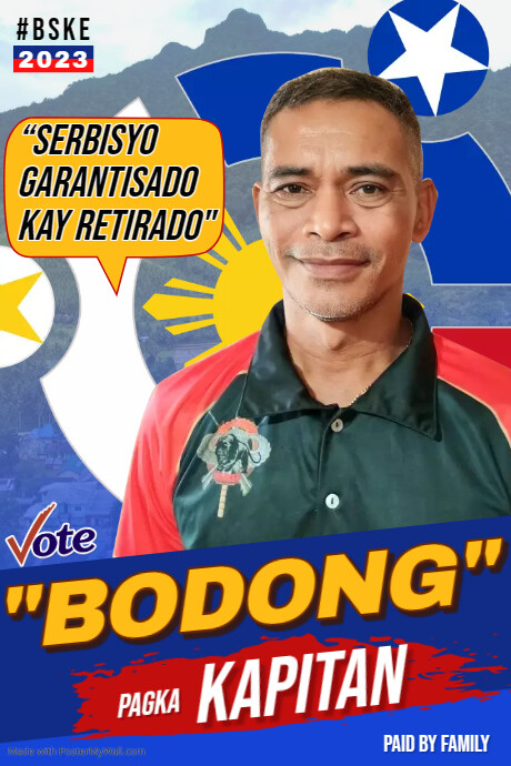 Barangay Kapitan Tarpaulin | PosterMyWall