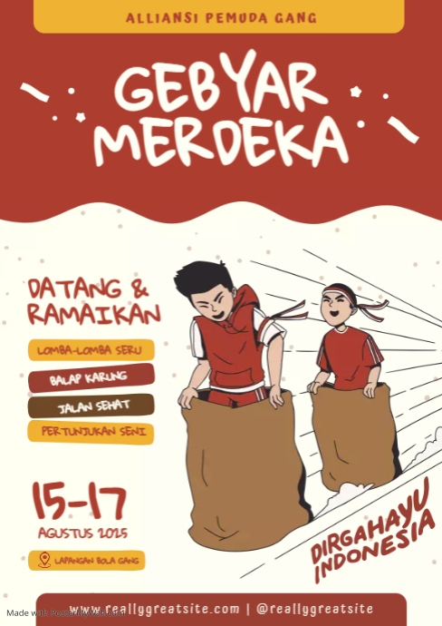 Gebyar Kemerdekaan | PosterMyWall