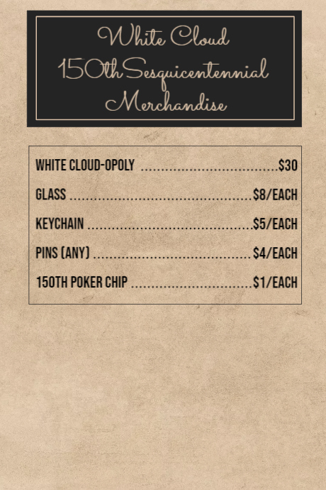 Copy of Business Price List Template Vintage | PosterMyWall