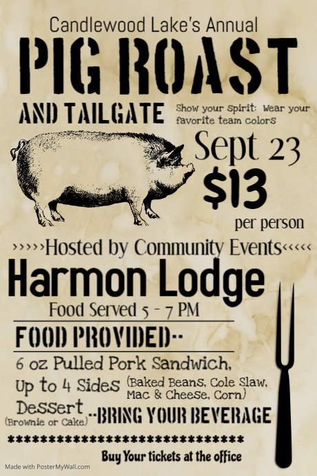 Pig Roast (1) | PosterMyWall