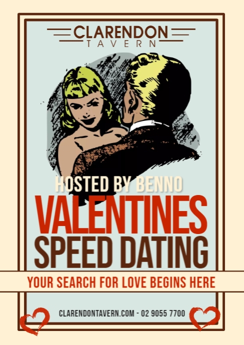 Copy of Valentines Speed Dating Poster (1) | PosterMyWall