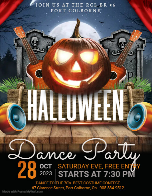 Halloween dance party | PosterMyWall