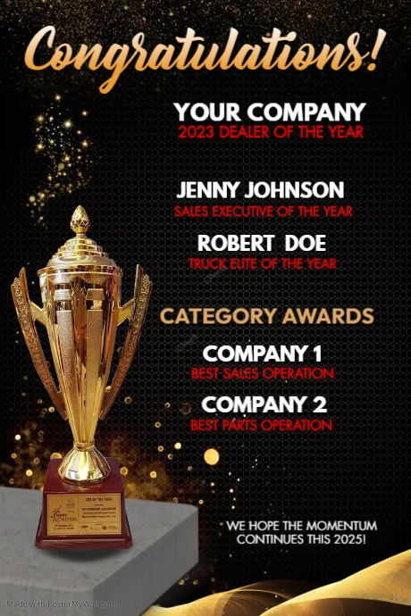Copy of Award Poster | PosterMyWall