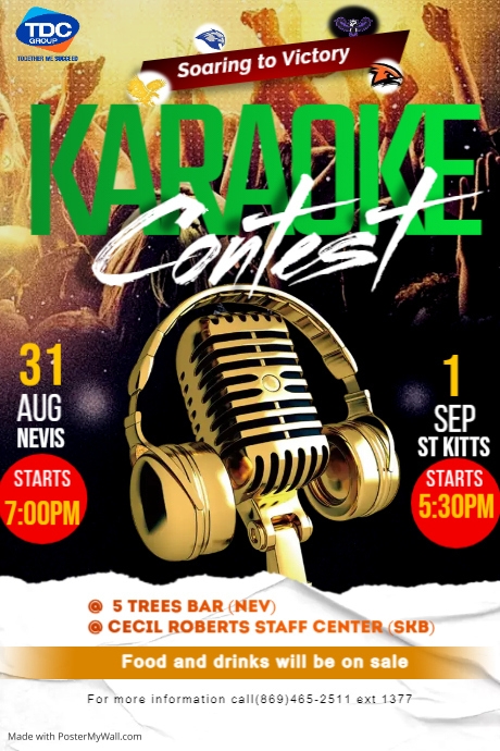 Copy of karaoke contest | PosterMyWall