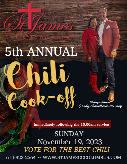 Chili Cook-off Flyer 2023 | PosterMyWall