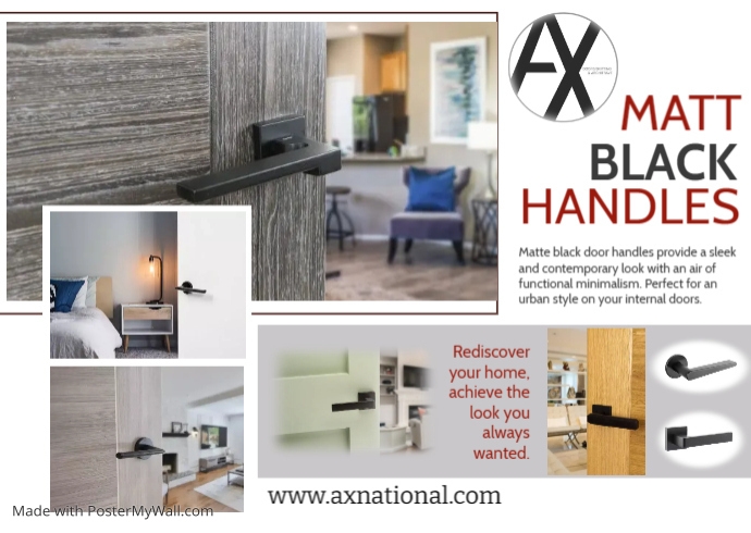 Interior design dark red and dark grey postca | PosterMyWall