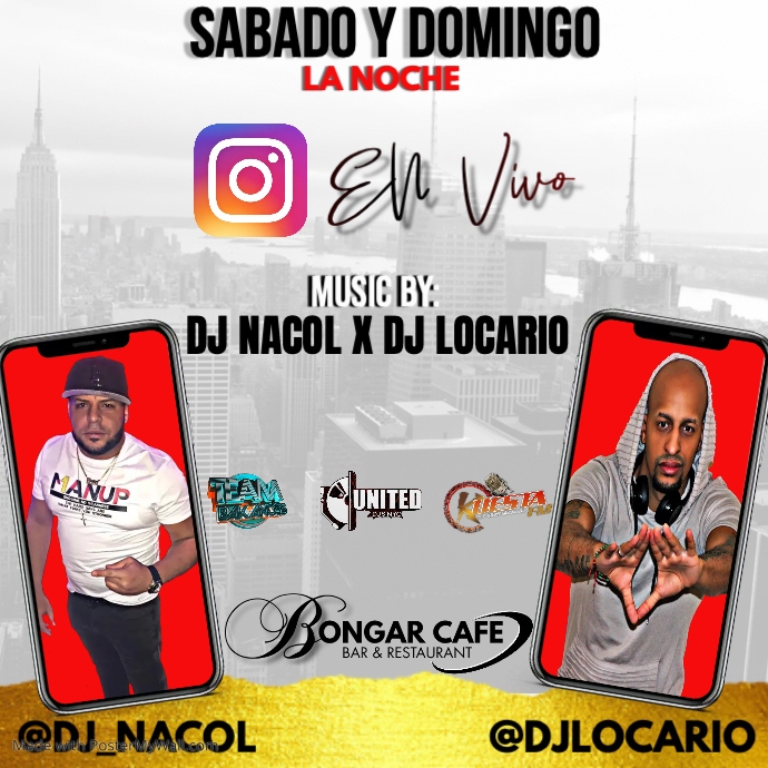 LIVE IN IG | PosterMyWall