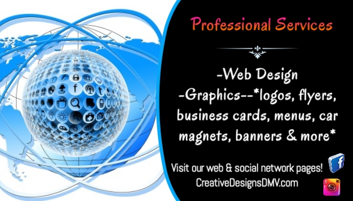 Creative Designs 2nd side cards | PosterMyWall