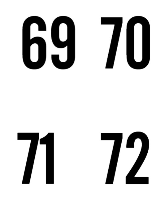 costume numbers (16) | PosterMyWall