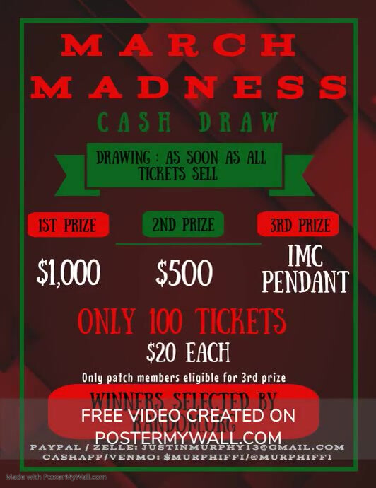 Raffle Ticket Contest Flyer | PosterMyWall